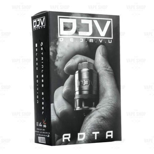 DEJAVU RDTA 2ml - Black - The Vape Shop Philippines