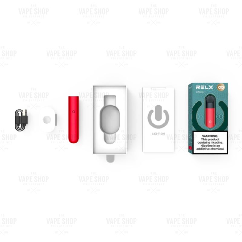 RELX Infinity Device - Red - The Vape Shop Philippines