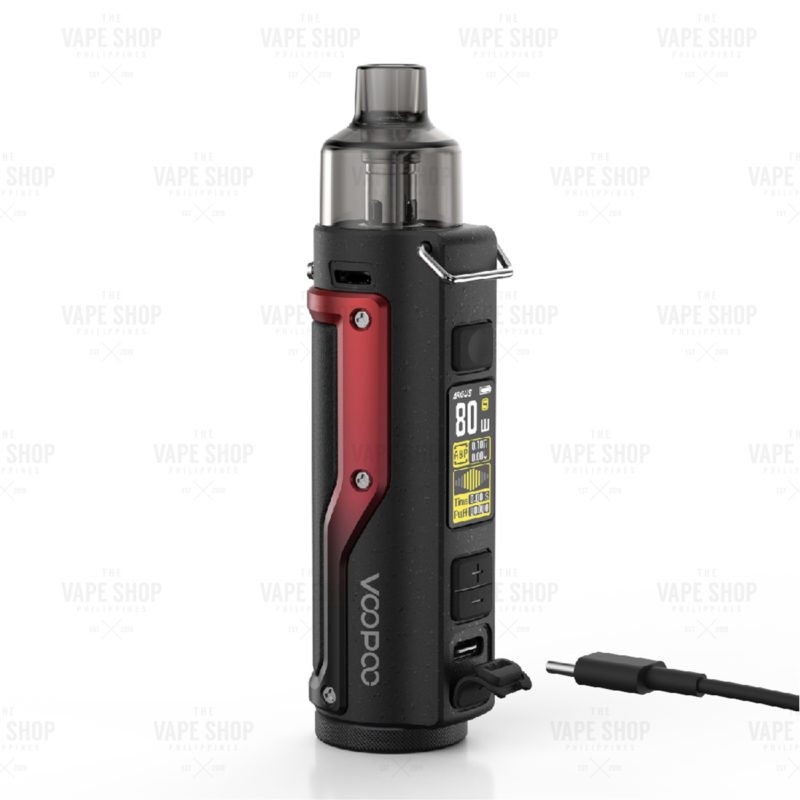 VOOPOO Argus Pro 80W Pod Kit 3000mAh With PNP Tank - Litchi Leather and ...